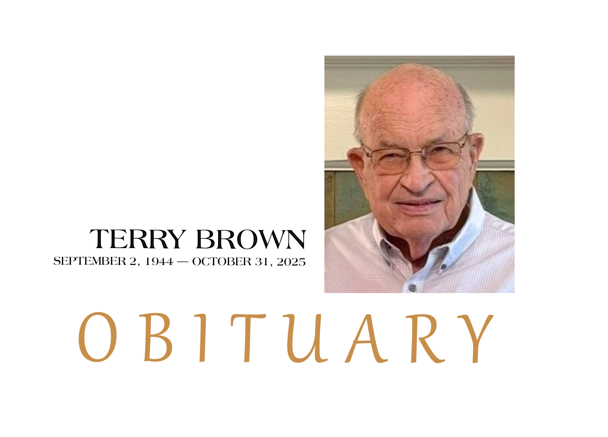 OBITUARY: TERRY BROWN | The Canadian Record